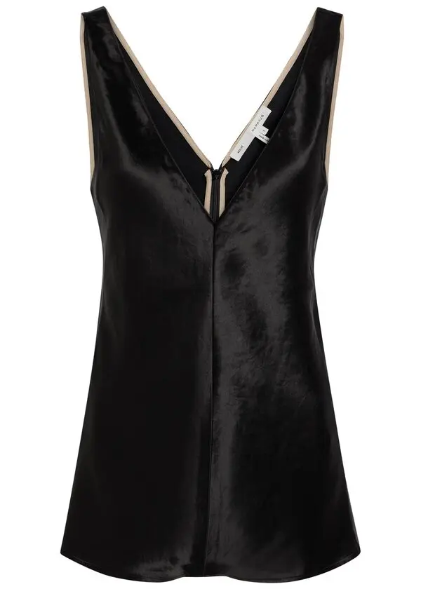 AGOLDE X Maria Mcmanus V-neck Satin Top