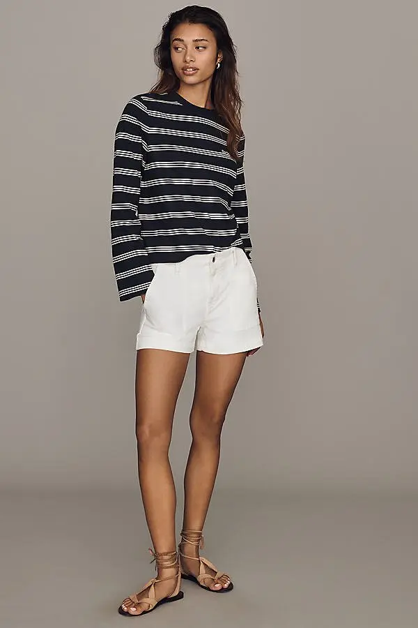 Barbour Dartmoor Cotton Long-sleeve Top - Dark Navy