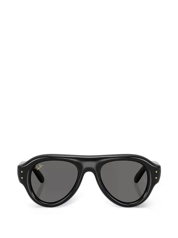 Ray-ban Round-frame Sunglasses - Black