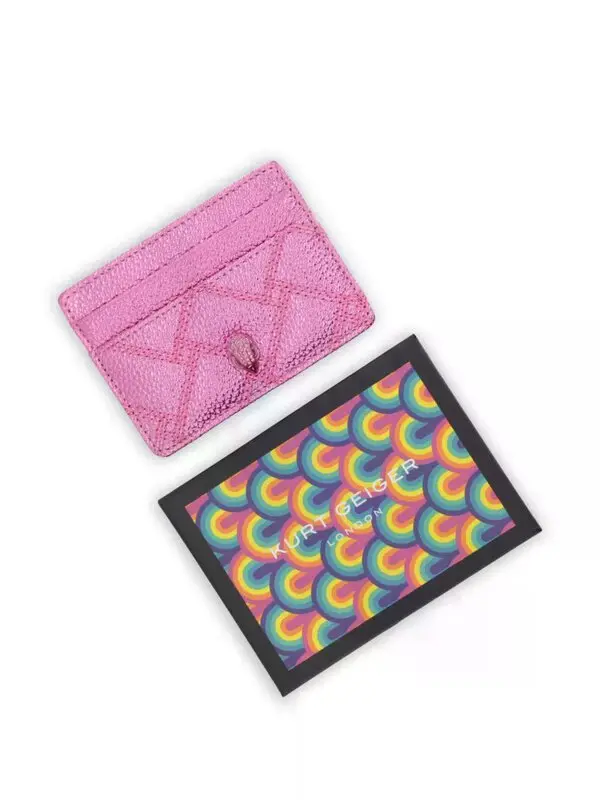 Kurt Geiger Quilted Metallic Cardholder