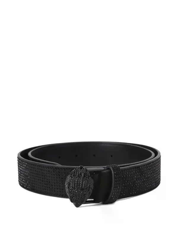Kurt Geiger Crystal Embellished Eagle Head Belt