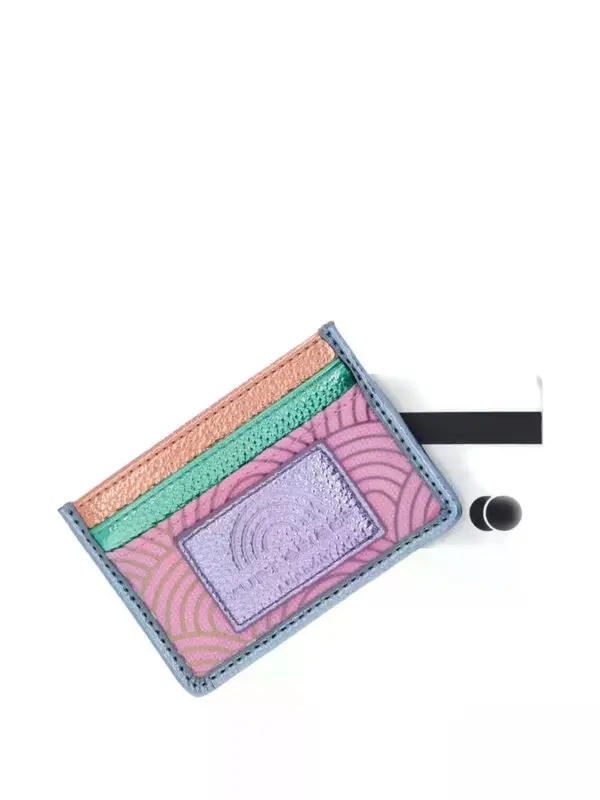 Kurt Geiger Southbank Metallic-effect Card Holder