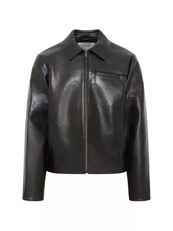 ENTIRE STUDIOS Corehide Leather Jacket - Black