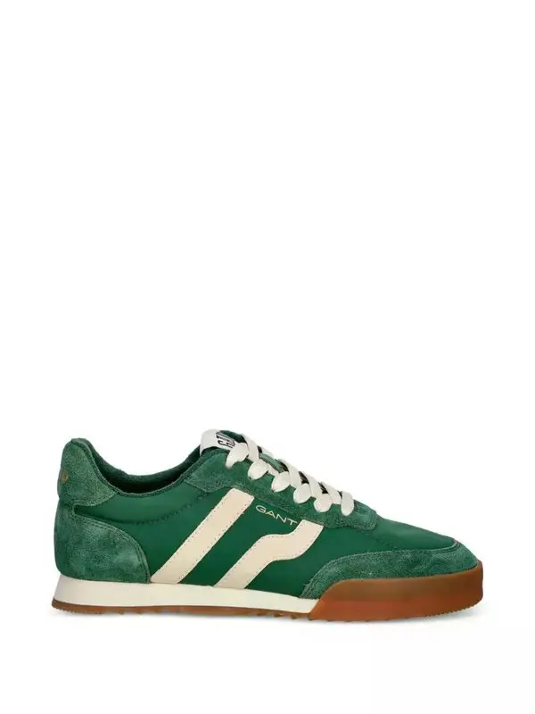 Gant Logo Print Sneakers - Green