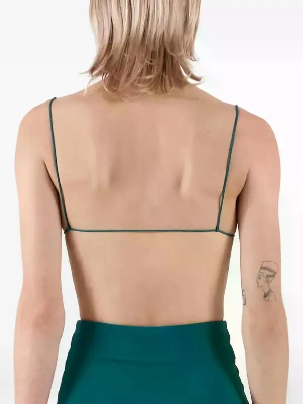 ST. AGNI Ziah Triangle-cup High-waisted Bikini