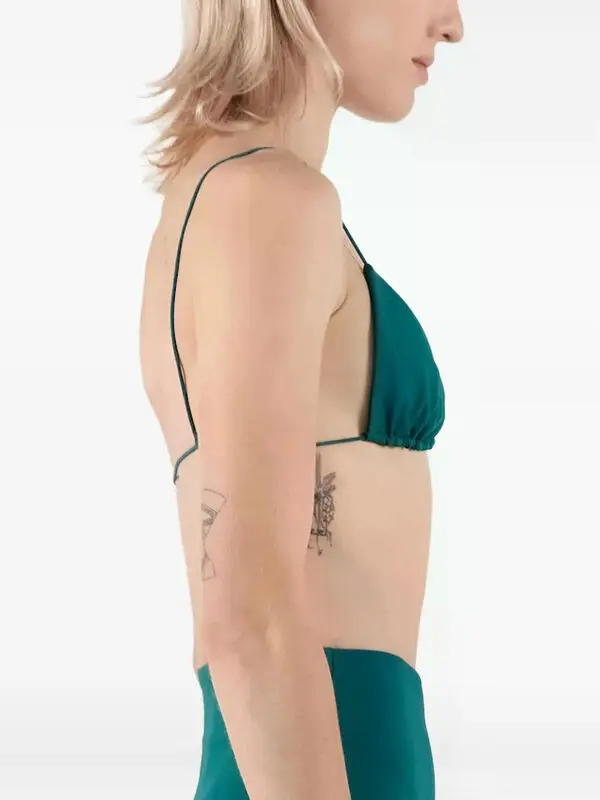 ST. AGNI Ziah Triangle-cup High-waisted Bikini