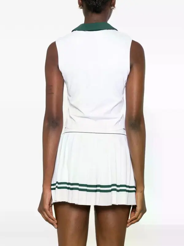 SPORTY & RICH Src Logo Print Sleeveless Top