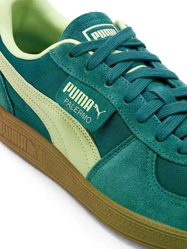 PUMA Palermo Panelled Sneakers - Green