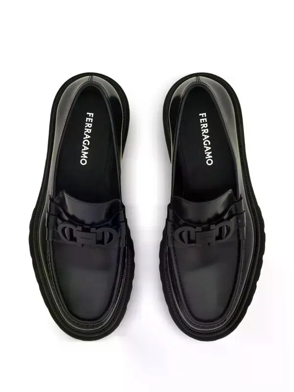 FERRAGAMO Gancini Ornament Moccasins