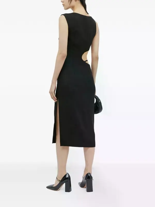 ST. AGNI Sleeveless Midi Dress With Side Slit