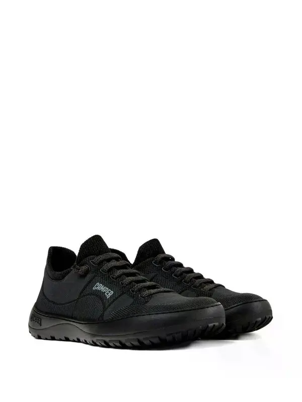 Camper Peu Serra Knit Lace-up Sneakers - Black