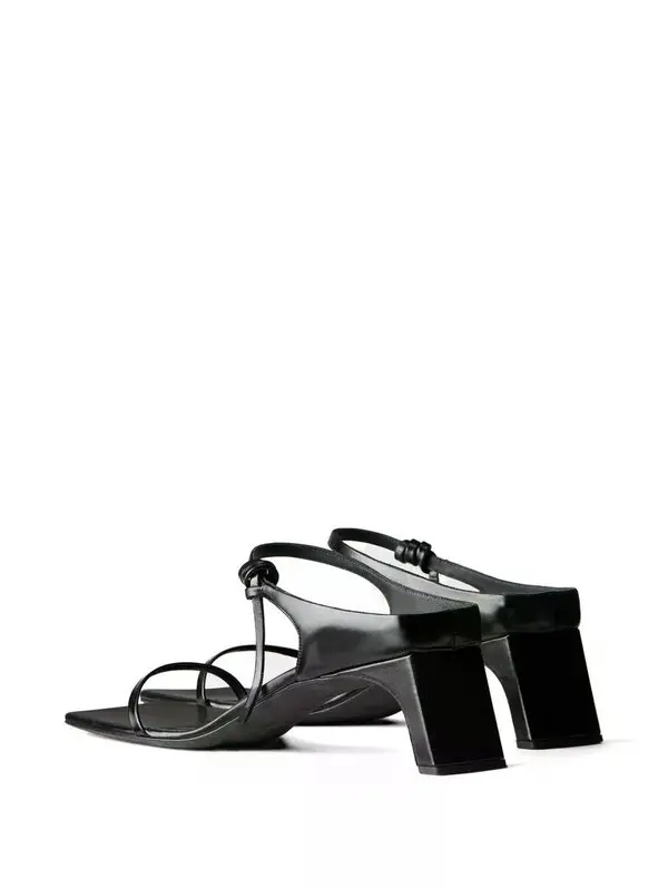 Calvin Klein Square-toe Knotted Sandals