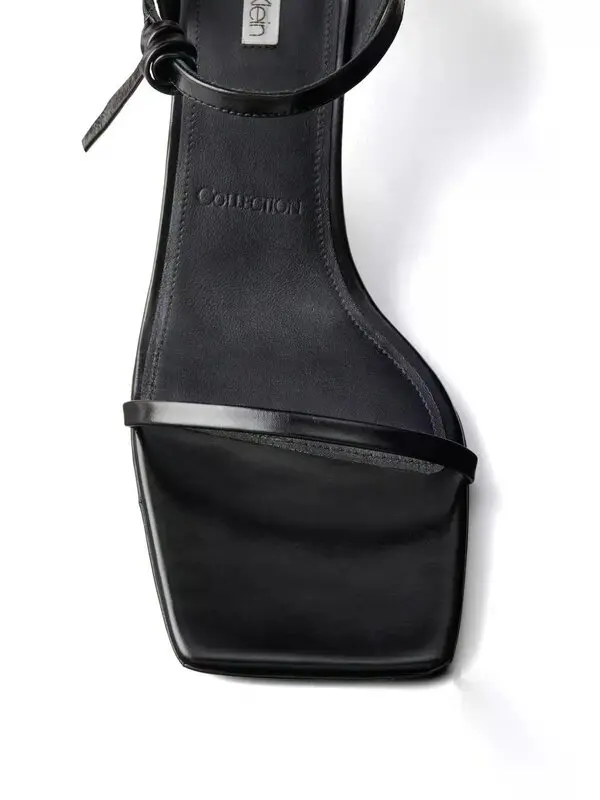 Calvin Klein Square-toe Knotted Sandals