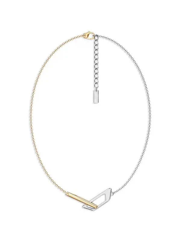 DIESEL® D-component Chain Necklace - Gold