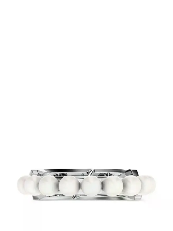 DIESEL® Pearl Embellished Band Ring