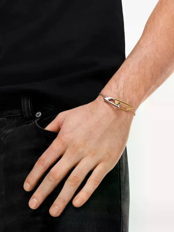 DIESEL® D-logo Chain Bracelet