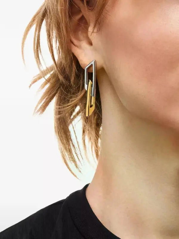 DIESEL® D-component Drop Earrings