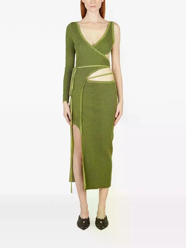 ESTER MANAS Cut-out Asymmetric Dress