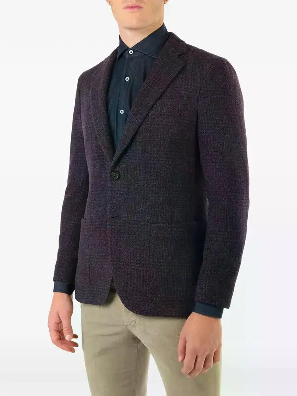 AL DUCA D’AOSTA 1902 Check-pattern Blazer