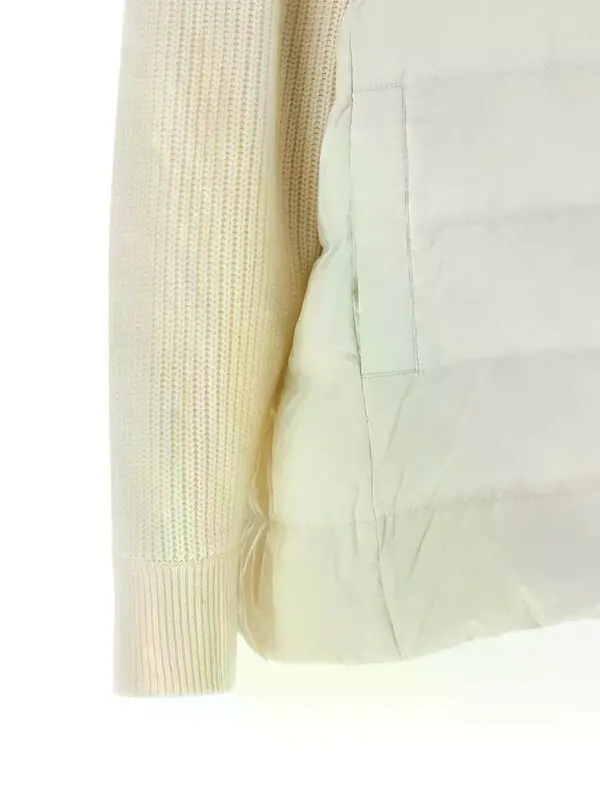 Brunello Cucinelli Quilted Down Jacket - White