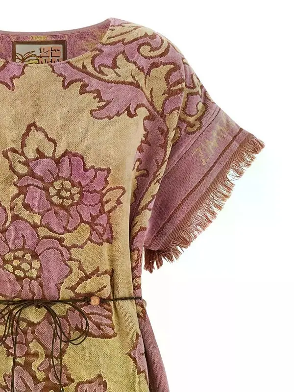 Zimmermann Aster Floral-jacquard Midi Dress
