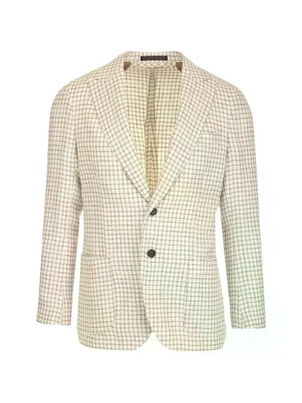 AL DUCA D’AOSTA 1902 Houndstooth-pattern Blazer