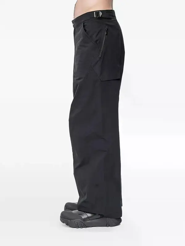 THE VIRIDI-ANNE Ripstop Wide-leg Trousers