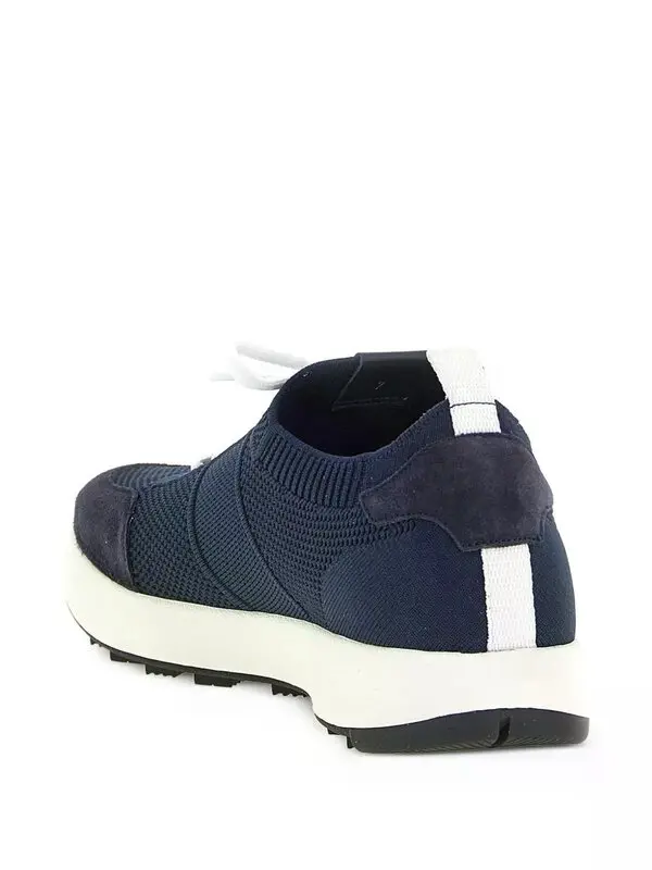 Kiton Suede Panel Sneakers