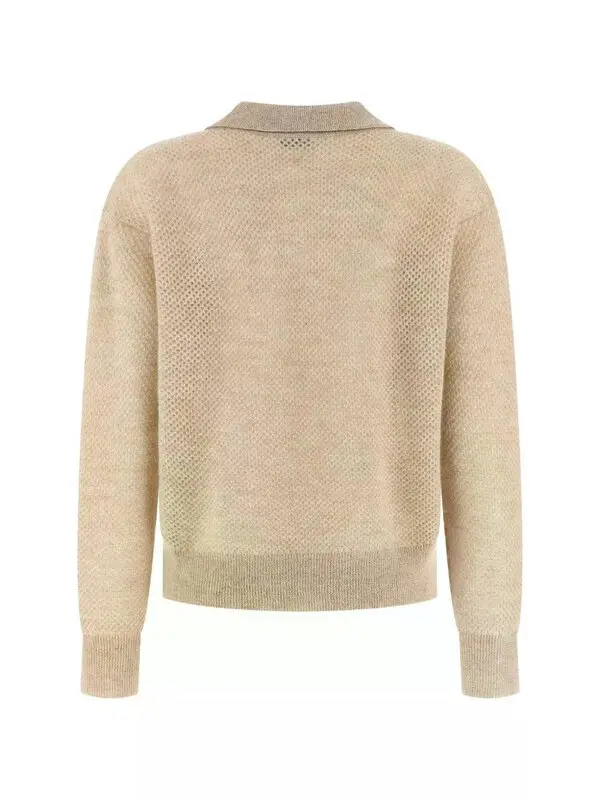 Brunello Cucinelli Waffle Knit Mohair Blend Jumper