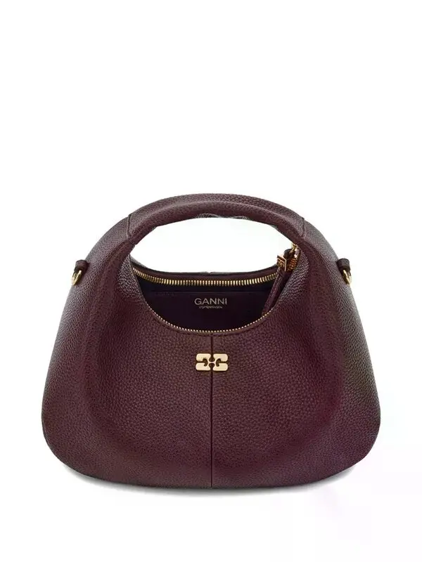 GANNI Knotted Handle Shoulder Bag