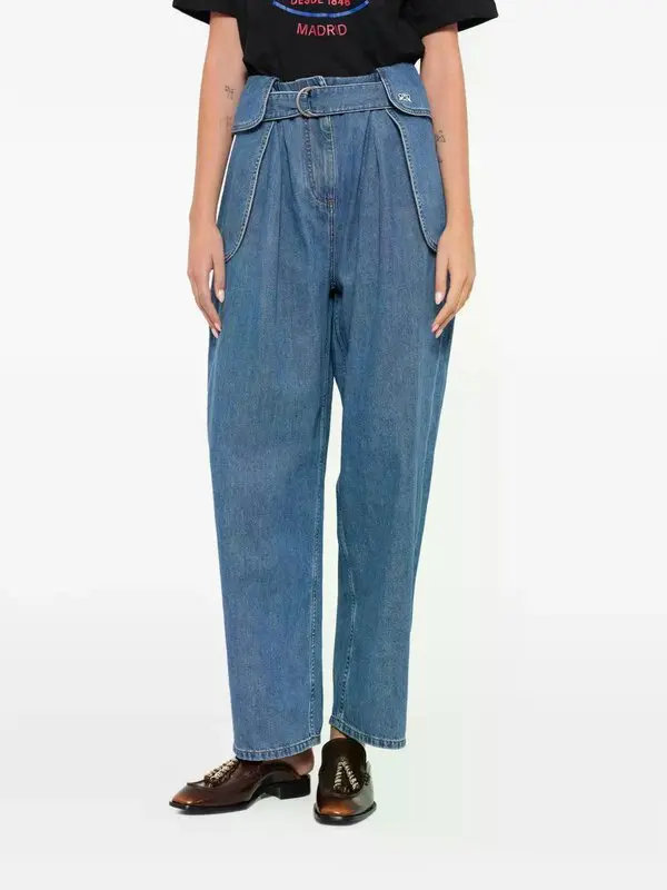 Loewe Belted Cargo Jeans
