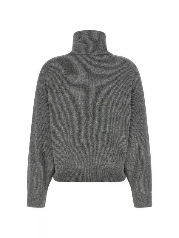 Brunello Cucinelli Monile Ribbed Sweater