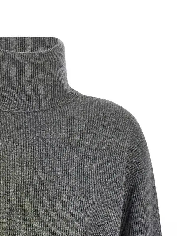 Brunello Cucinelli Monile Ribbed Sweater