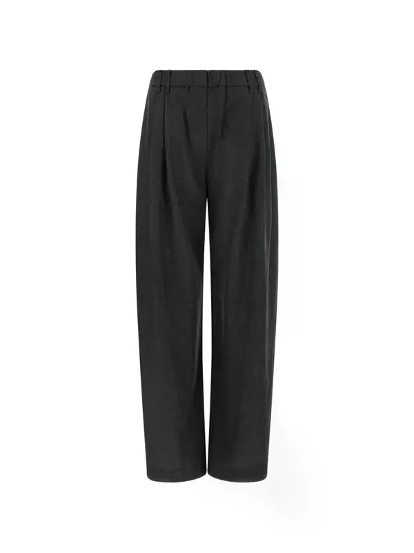 Brunello Cucinelli Monile Double-pleat Trousers - Grey