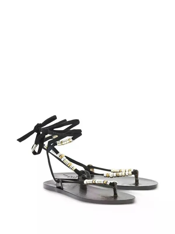 ANCIENT GREEK SANDALS Esther Beads Sandals