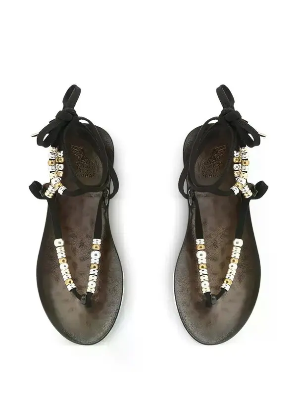 ANCIENT GREEK SANDALS Esther Beads Sandals