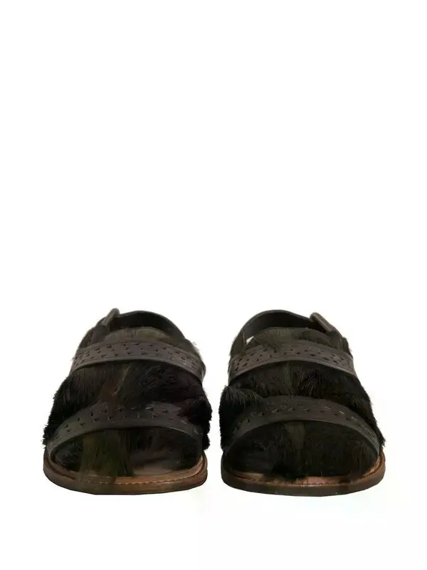 Dolce & Gabbana Perforated Strap Sandals