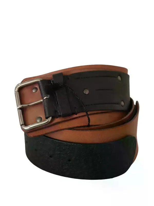 Costume National Wide Leather Belt