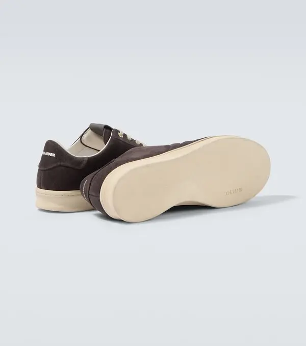 JIL SANDER Suede Lace-up Sneakers