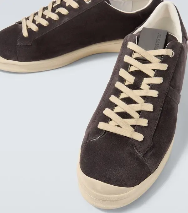 JIL SANDER Suede Lace-up Sneakers