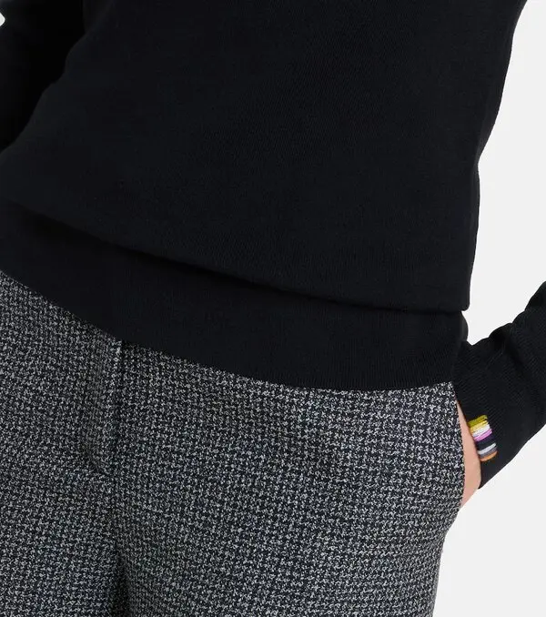Extreme Cashmere N°392 Eel Cotton And Cashmere Top - Black