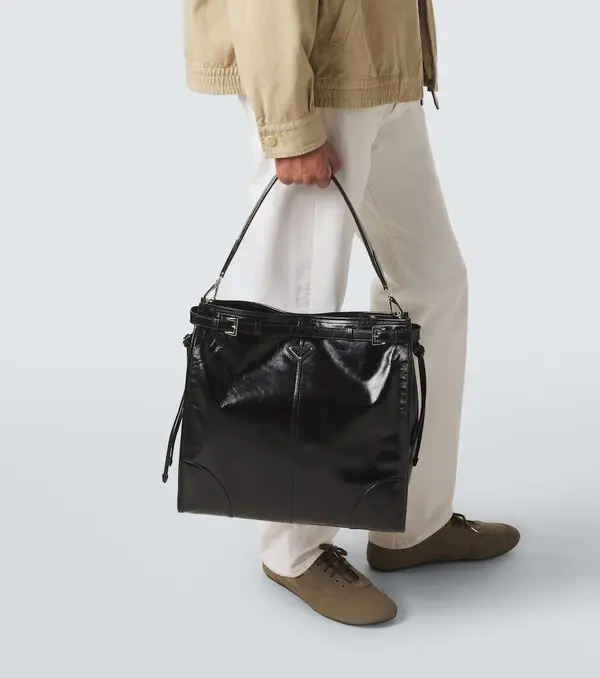 Prada Bonnie Leather Shoulder Bag