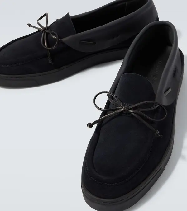 Giorgio Armani Suede Loafers