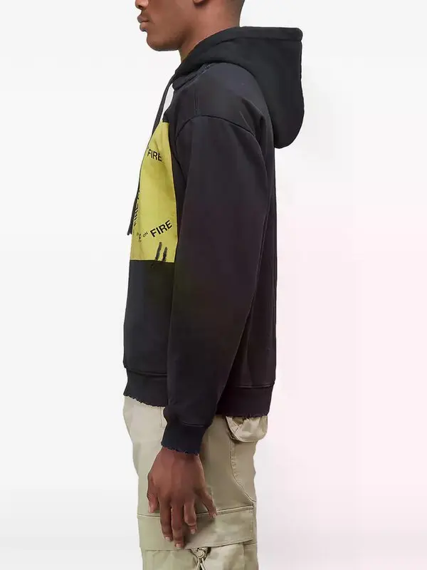 DUST Graphic Print Hoodie