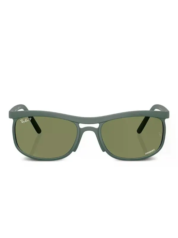 Ray-ban Rectangle-frame Sunglasses - Green