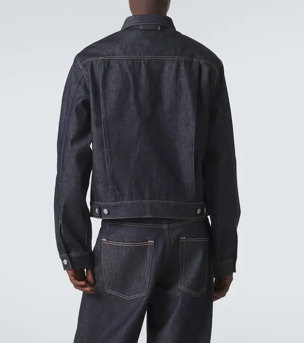Acne Studios Indigo Cotton Denim Jacket