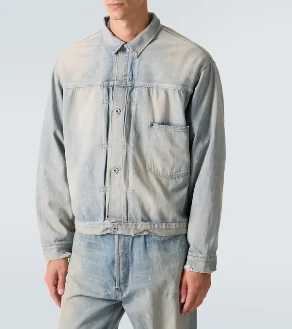 A.PRESSE 1st Type Denim Jacket - Blue