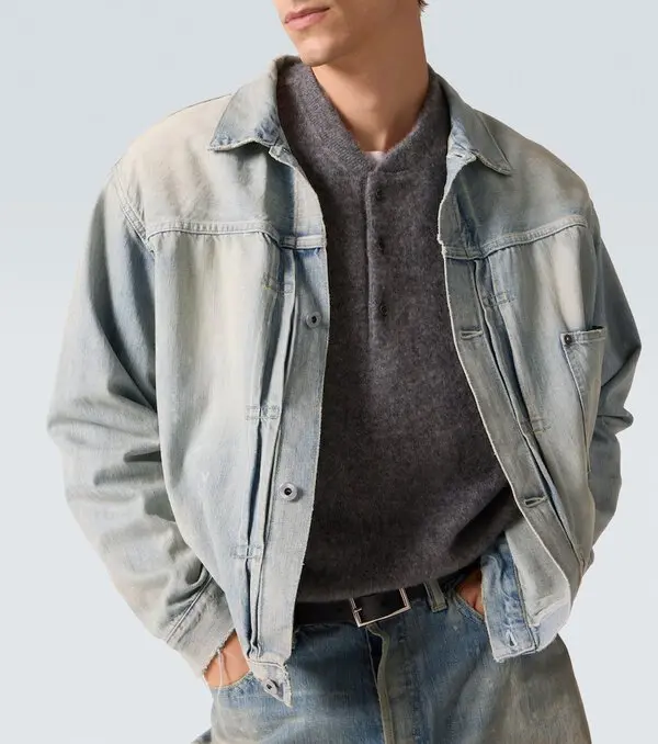 A.PRESSE 1st Type Denim Jacket - Blue