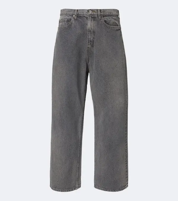 A.PRESSE Wide-leg Jeans - Grey