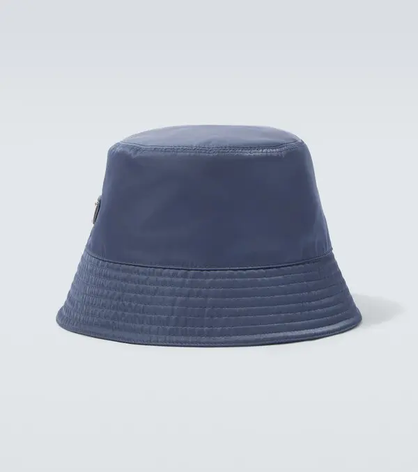 Prada Re-nylon Bucket Hat - Blue